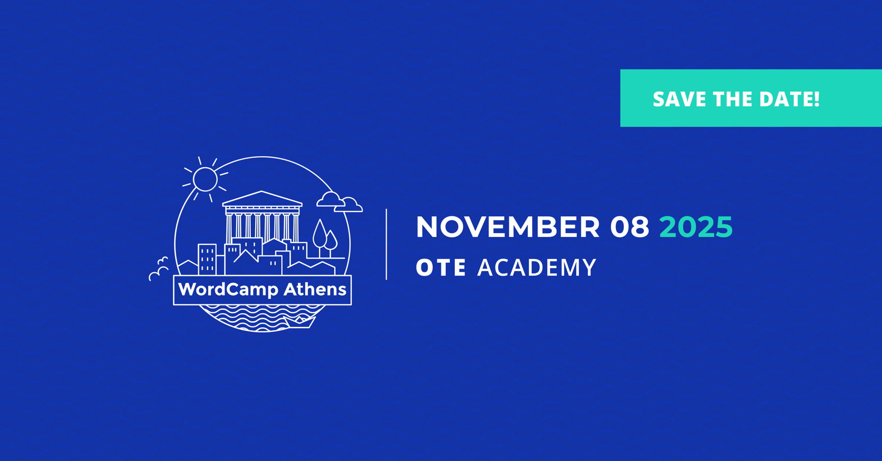 WordCamp Athens 2025, 8 Νοεμβρίου, OTE Academy — WordPress Greek Community